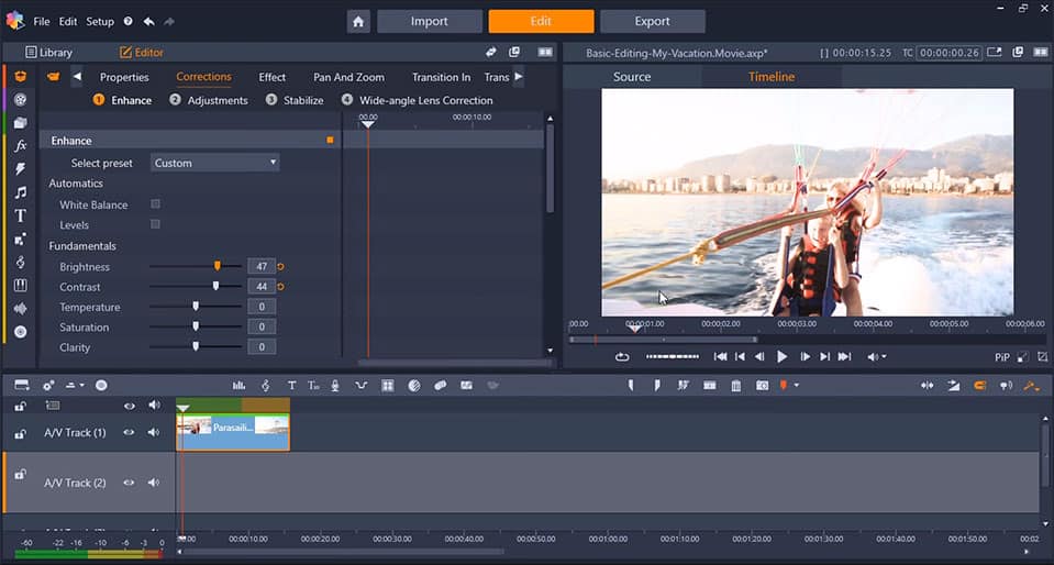Pinnacle Studio: software de edición de vídeo y grabación de pantalla